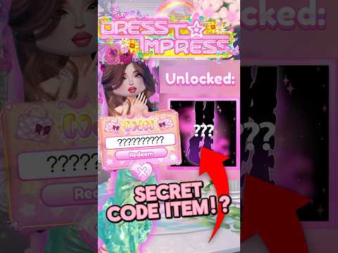 😱 YOU MISSED THIS *SECRET* CODE ITEM?! | Dress To Impress PETAL UPDATE Bowtied Heel #dresstoimpress