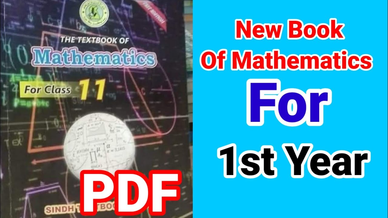 PDF Link in discription BIEK - New Maths book for first year | Class 11 Mathematics new book