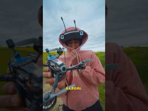 0 - 270 KM/H en 1 SECONDE ! Ce drone est le plus rapide #drone #fpv #record #vitesse #coursededrone