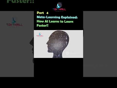 Meta-Learning Explained: How AI Learns to Learn Faster! Part 4 #ai #viral #trending #aiinindia
