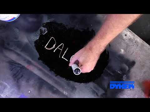 Dykem Dalo & Texpen Steel Tip Paint Marker Writing on any surface