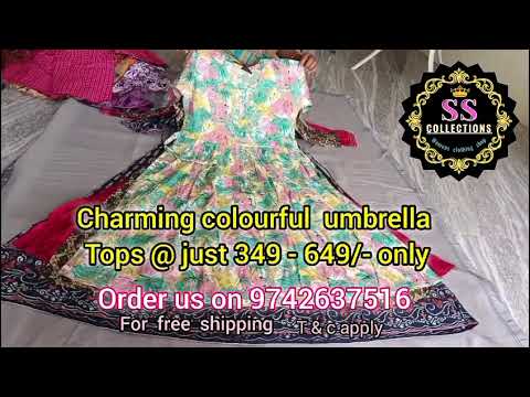 Umbrella tops @349-649/-