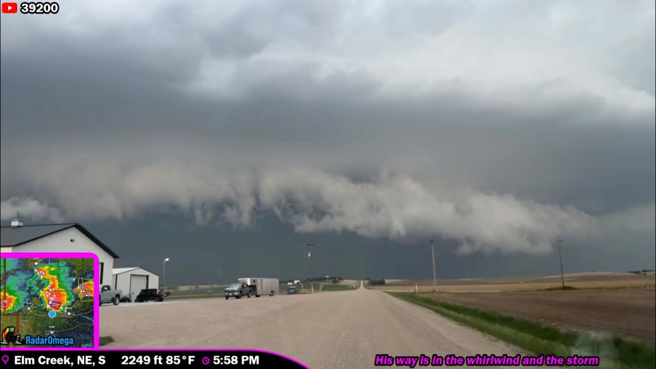 Tornado Threat - Nebraska - Live As It Happened 