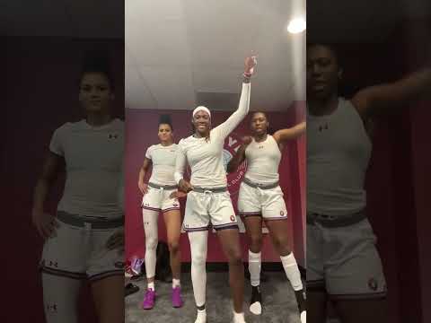 Rae Burrell, Rhyne Howard, and Aliyah Boston on TikTok