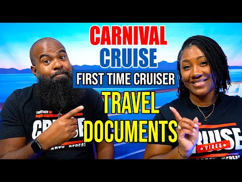 Must Have Documents for First Time Carnival Cruisers!