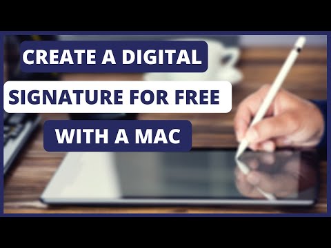 How to Create an E Signature in a PDF with Mac (e-sign document)