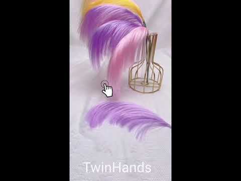 DIY Feathers || From Ribbons || Easy Craft || #shorts