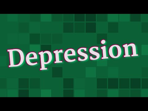 DEPRESSION pronunciation • How to pronounce DEPRESSION