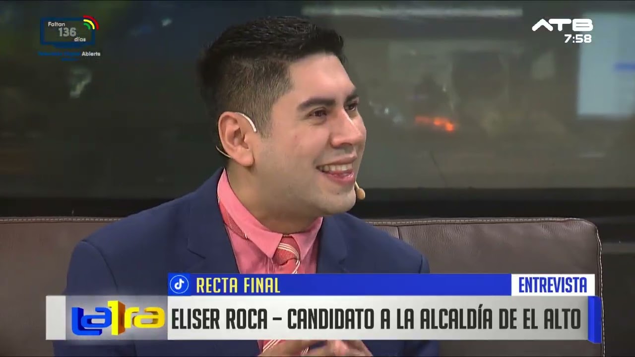 Eliser Roca presenta plan integral para El Alto: infraestructura ...