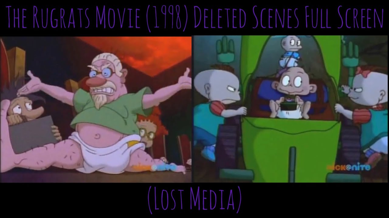 The Rugrats Movie (1998) Deleted Scenes Full Screen (Lost Media)