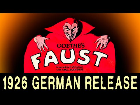 Faust (1926) - Directed by F. W. Murnau (GERMAN)