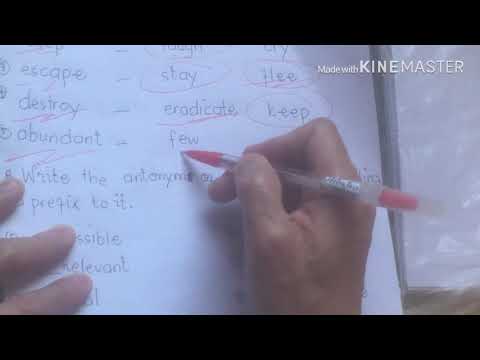 What is Antonyms?Why it is important?#RamztutorialVlog📚📚📝📝🙏🙏