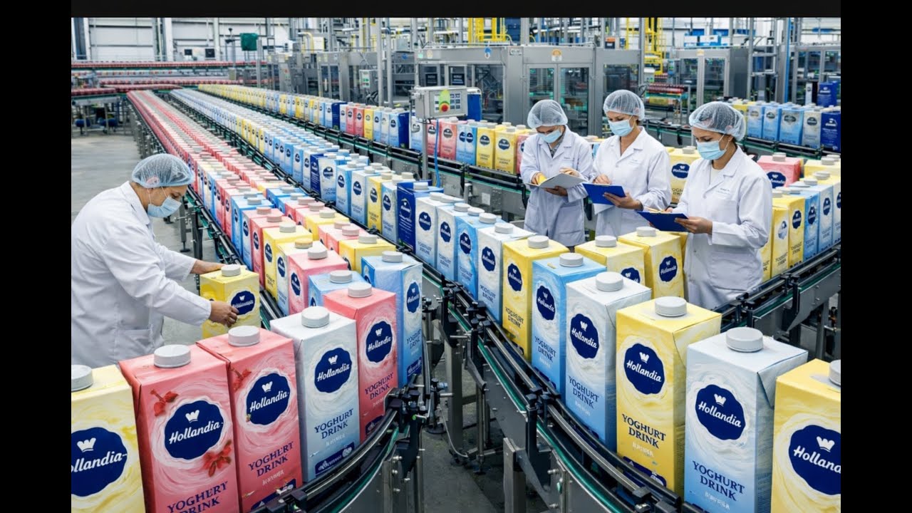 Inside the Factory: How Hollandia Yoghurt Is Made | From Cow to Cup