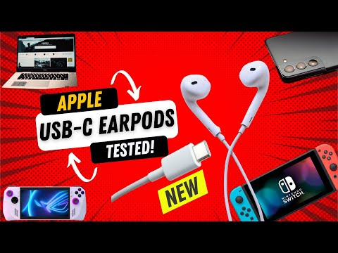 NEW Apple USB-C EarPods Tested on Various Devices - Samsung, Windows, Nintendo Switch & more!