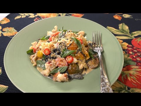 Christy Gray Makes Lobster Pasta