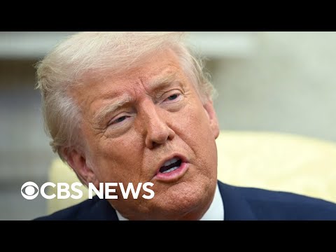Trump reacts to Putin's remarks on ceasefire deal during Oval Office meeting on NATO