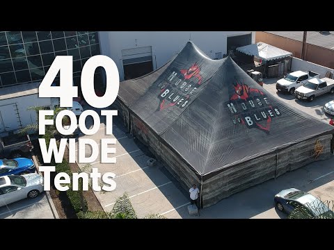Tent Sizes: 40 Foot Wide Tents