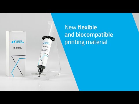 New IP-PDMS photoresin