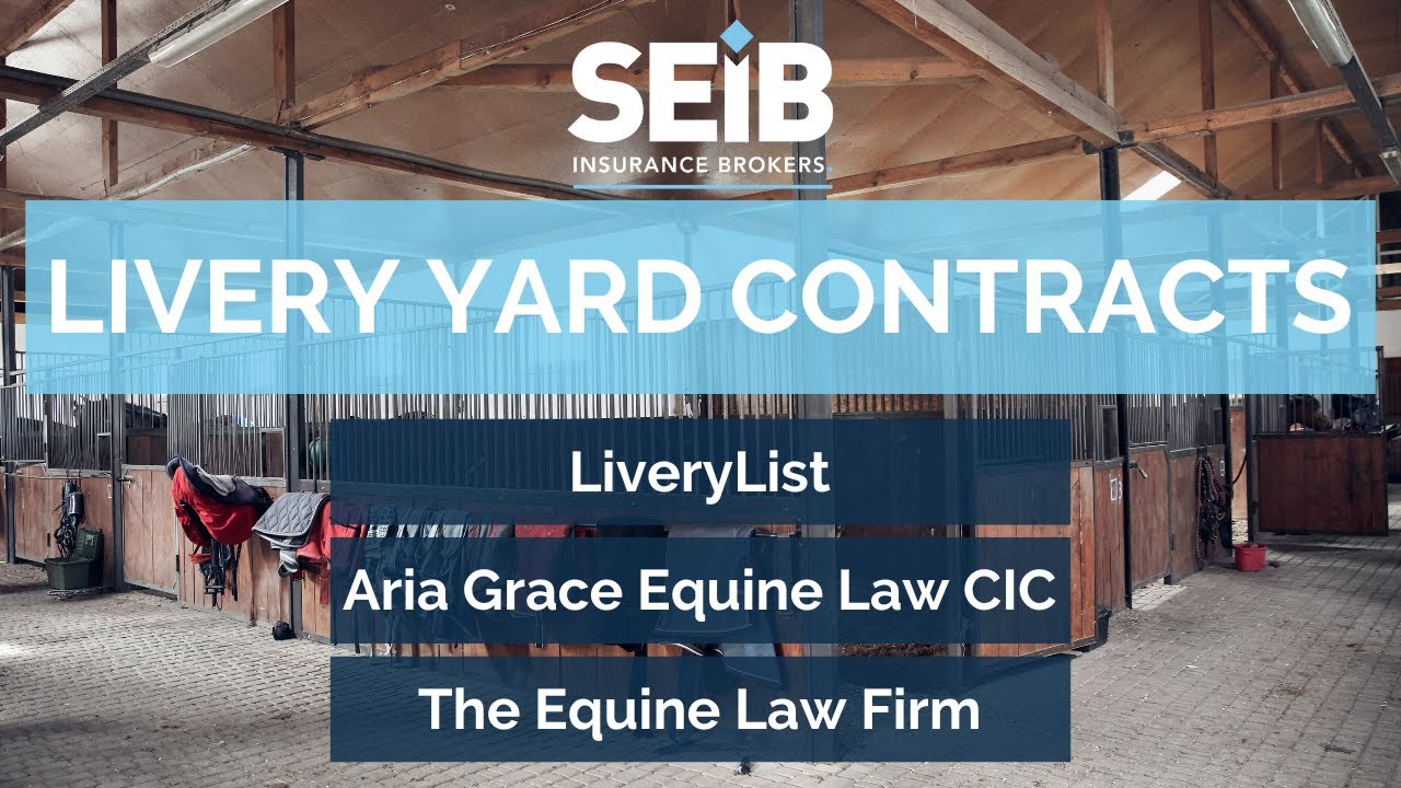 The Importance of Livery Yard Contracts