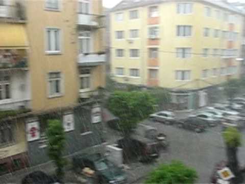 Hail Storm Sofia, Bulgaria 06 June 2009