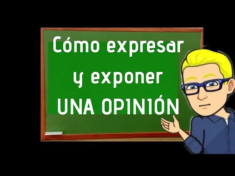 Cómo Hacer una Opinión Argumentada *Apuntuber*