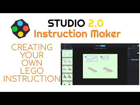 How to create LEGO instruction using Studio 2.0 Instruction Maker - Tutorial (2020)