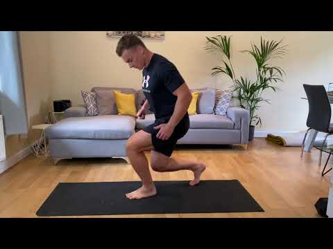Staggered Lunges (Dorsiflexion)