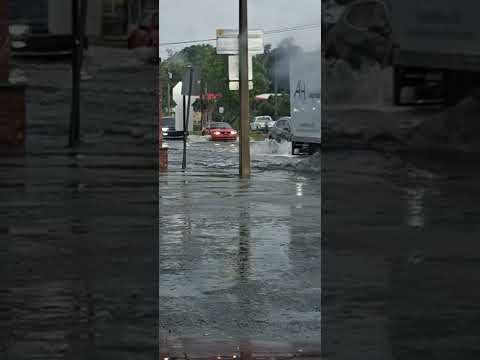 Street flooding Dunnellon, Fl
