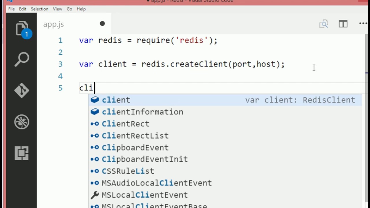 Using Redis with Node.js