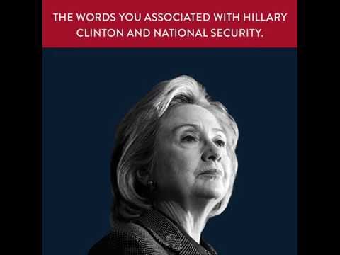 The Words Associated With Hillary Clinton And National Security | Secure America Now