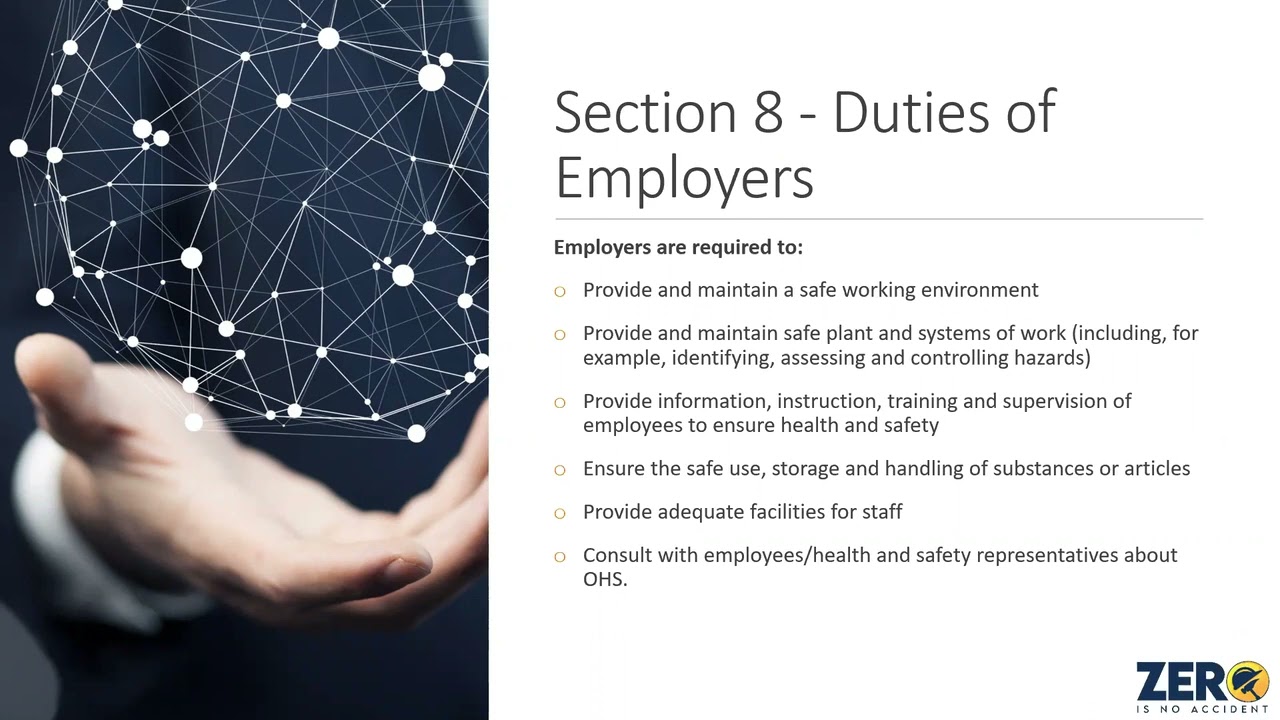 Toolbox Talks - OHS Act & Regulations - 13 September 2022