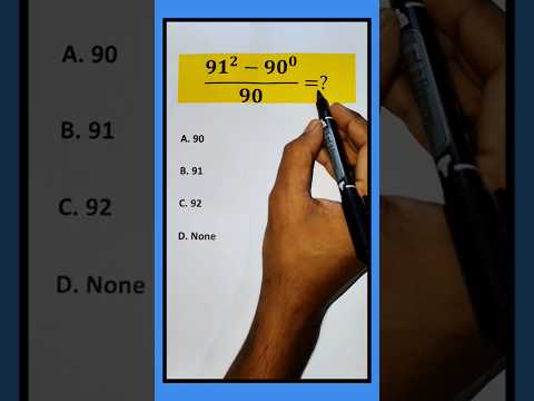 Exponent Power Trick #maths #shorts