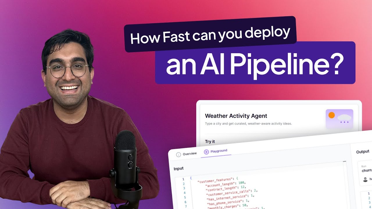 How Fast Can You Deploy an AI Pipeline?