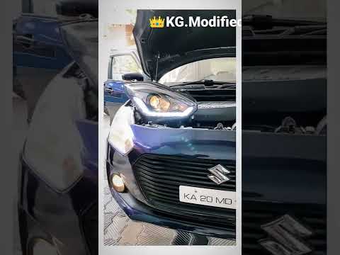 How to install daytime running ights(DRL)n headlights of any car/Maruti Swift 2022 #newswift2022_DRL