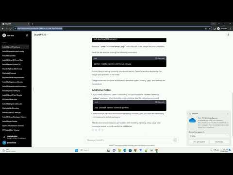 install opencv using pip