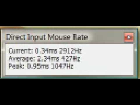 USB Mouse Rate Test