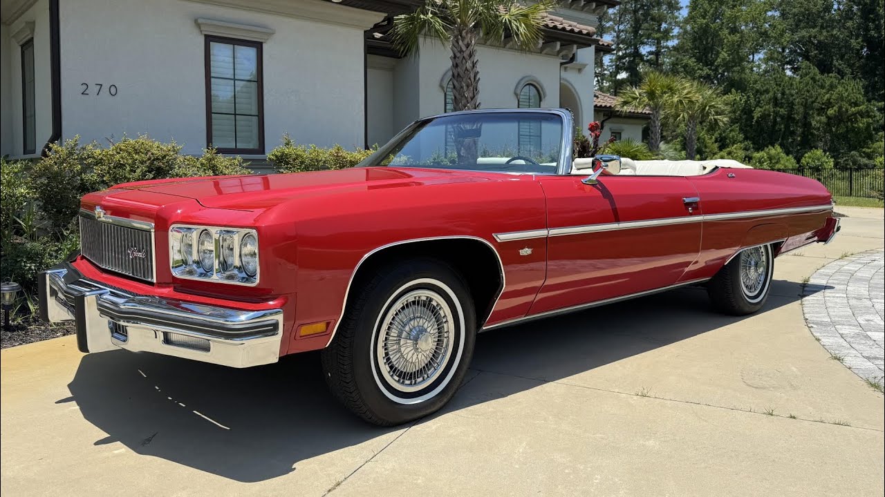 1975 Chevrolet Caprice: Last of the Big Boy Convertibles