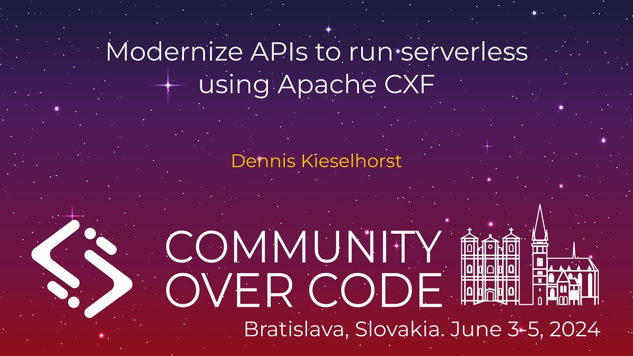 Modernize APIs to run serverless using Apache CXF