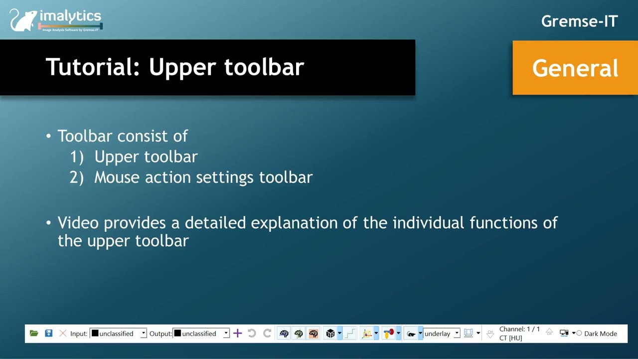 Tutorial video (General): 