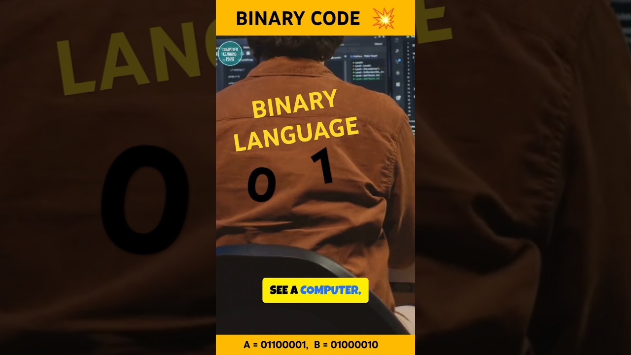Binary Code #shorts #programming #coding #technology