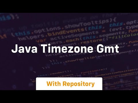 java timezone gmt