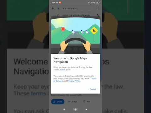 How to find get directions to our Resort using Google Maps Navigator
