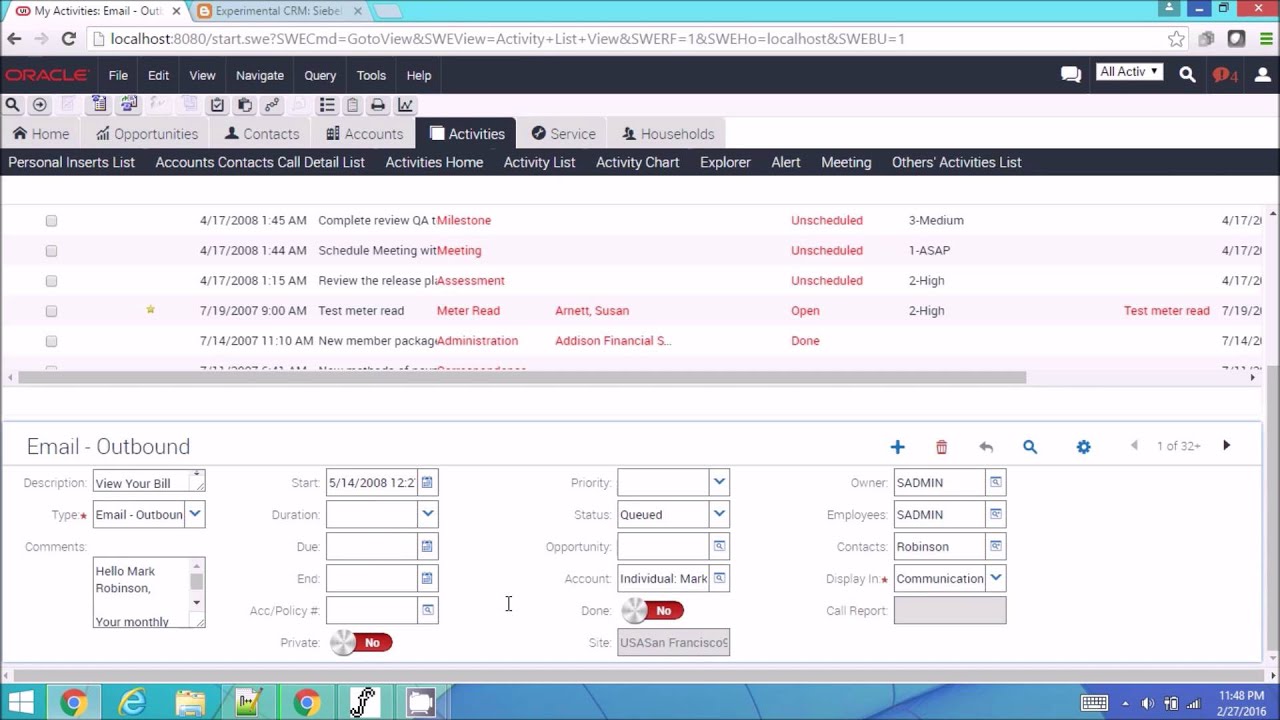 Learning Siebel Open UI - Using Browser Console