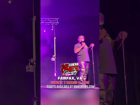 ???? Bubba Dub & The We Them One’s Comedy Tour 2025 LIVE in Fairfax! ????