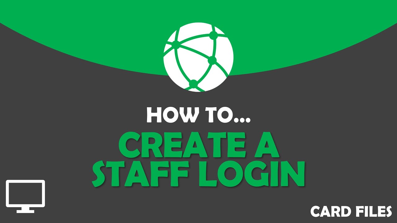 Create a Staff Login