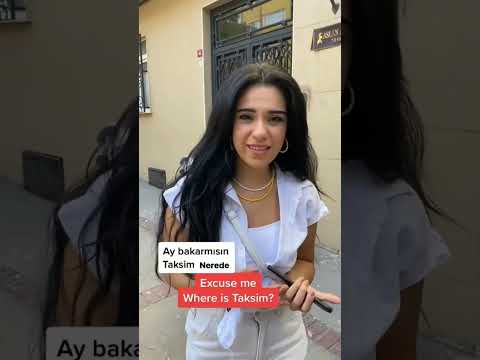 a foreigner conversation with Turkish in turkish language #learnturkish