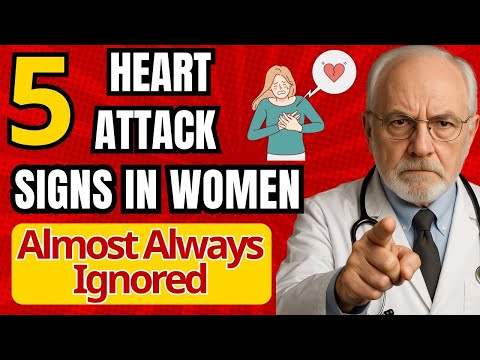 Top 5 Heart Attack Signs in Women That Are Almost Always Ignored – Know Them Before It’s Fatal