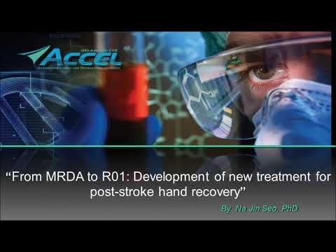 From MRDA to R01: Development of new treatment for post-stroke hand recovery