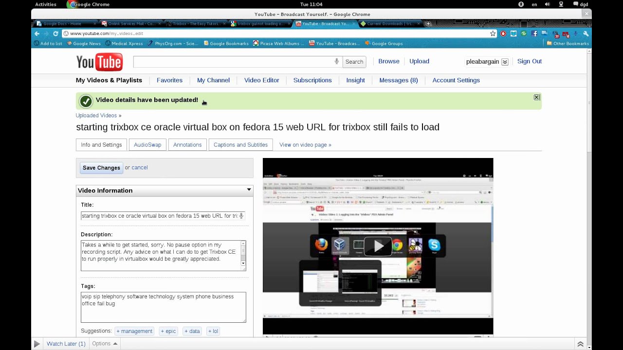 trixbox ce trixbox CE 2.8.0.4 lacks video training and tutorials