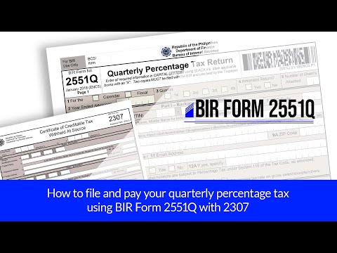 BIR Form 2551Q- Part 9 Summary 😊